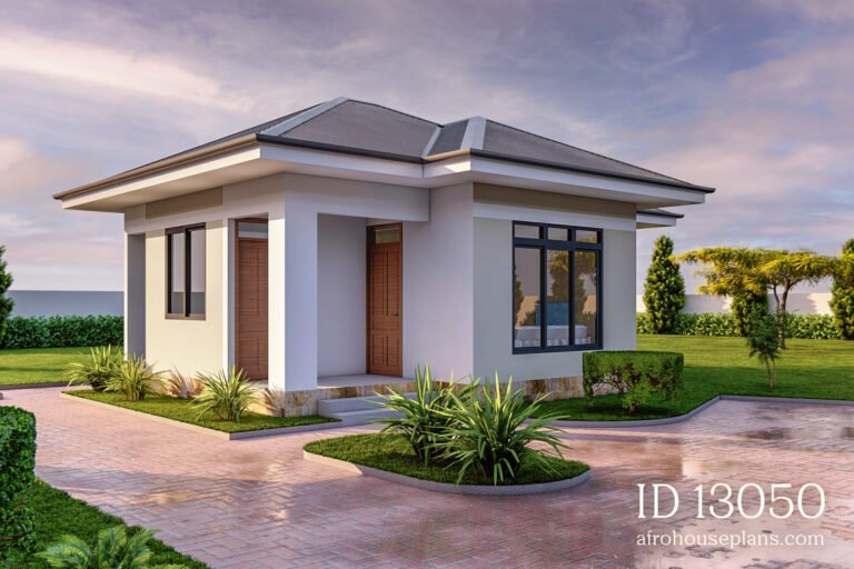 Servant quarter Design 13050 – AfrohousePlans