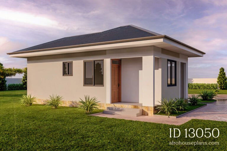 Servant quarter Design 13050 – AfrohousePlans